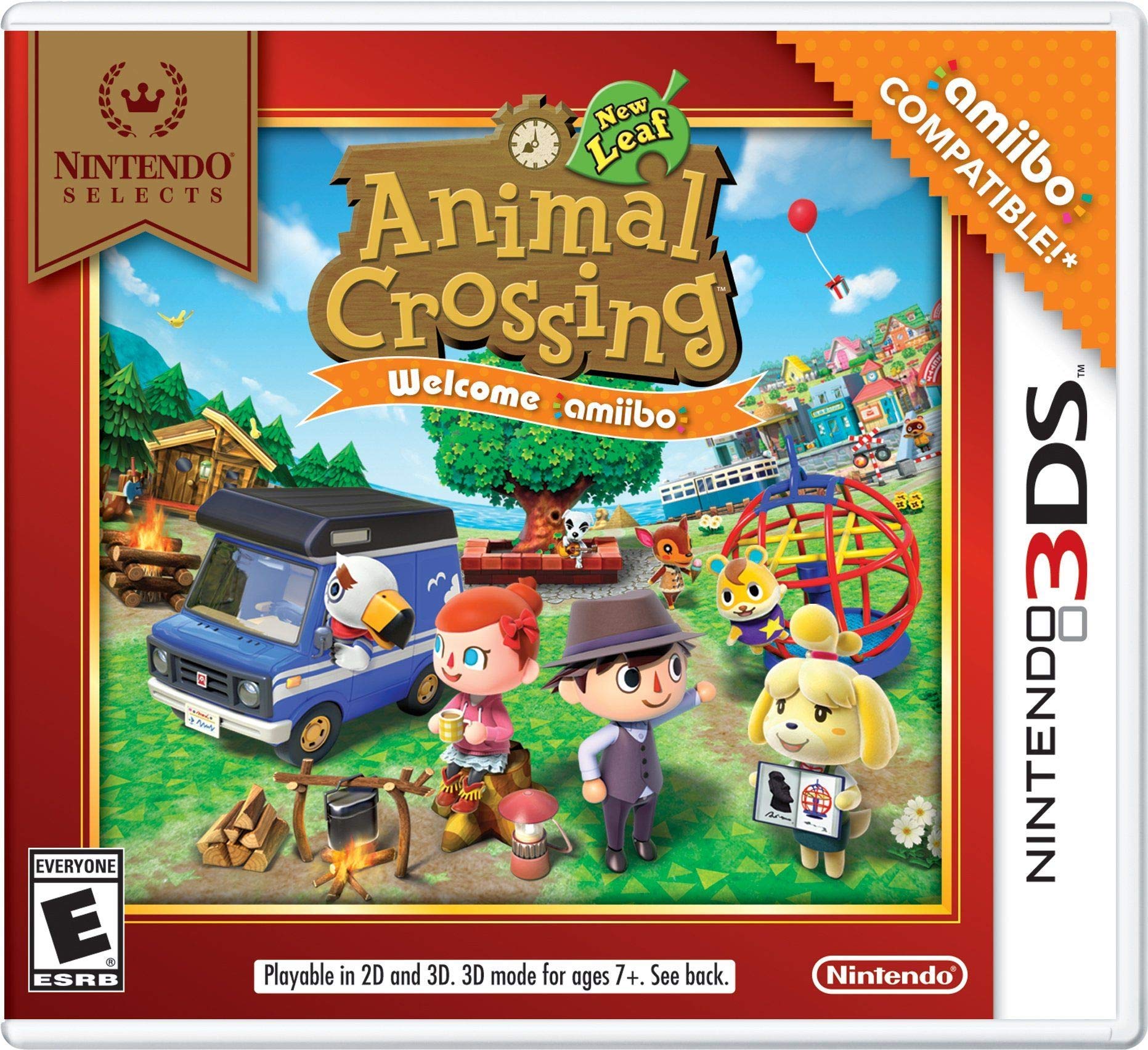 Nintendo Selects: Animal Crossing: New Leaf Welcome amiibo - Nintendo 3DS (Renewed)