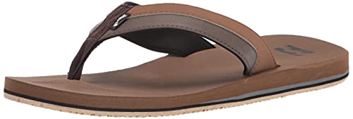 Billabong Men's Classic Supreme Cushion FLIP Flop Sandal, Camel, 9