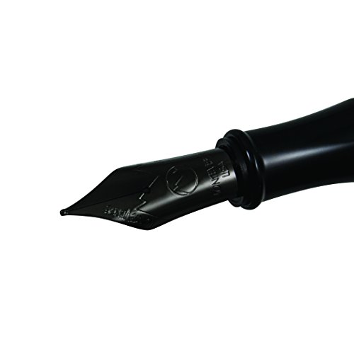 Monteverde Invincia Color Fusion Fountain Pen, Stealth Black, Medium Nib (MV41137)