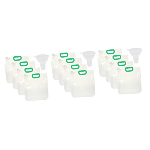 Cabilock 30 Pcs Transparent Grain Bag Food Storage Bags Rice Grain Sealed Bags Kitchen Storage Canister Stand up Grain Seal Bag Rice Cereal Clear Nozzle Bags Tea Bag Dry Food Household