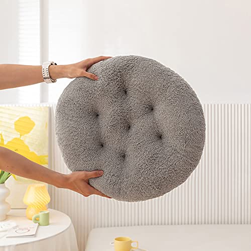 TUNKENCE Chair Mat Chair Cushions with Ties Plush Chair Cushion Dining Chair Cushion for Kitchen Dining Room Office, 16x16 Inch
