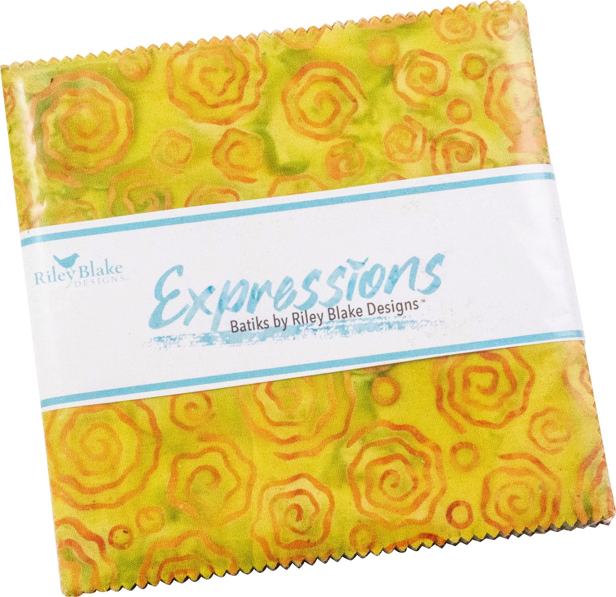 Batiks Expressions Carnival 5" Stacker 42 5-inch Squares Charm Pack Riley Blake Designs 5-CARNVL-42