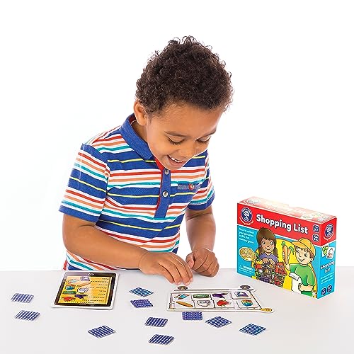 Orchard Toys Moose Games Shopping List Race to Collect Your Groceries in This Fun Memory Game. Age 3-7. 2-4 Players