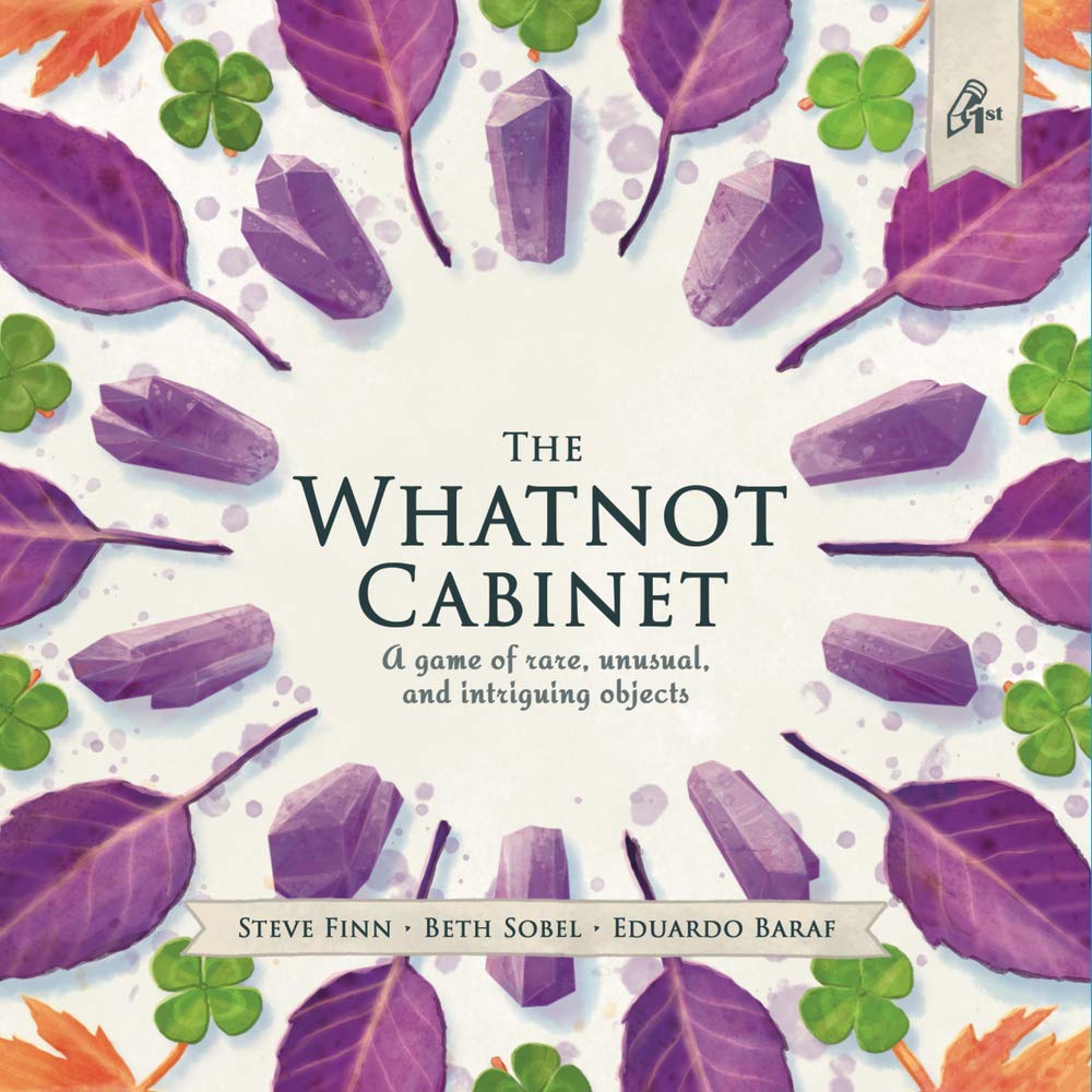 Pencil First Games The Whatnot Cabinet Board Game β A Nature-Themed Game of Collecting Intriguing Objects by Pencil First Games for 1-4 Players