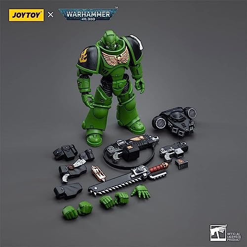 HiPlay JoyToy Warhammer 40K Salamanders Intercessors Brother Haecule 1:18 Scale Collectible Action Figure