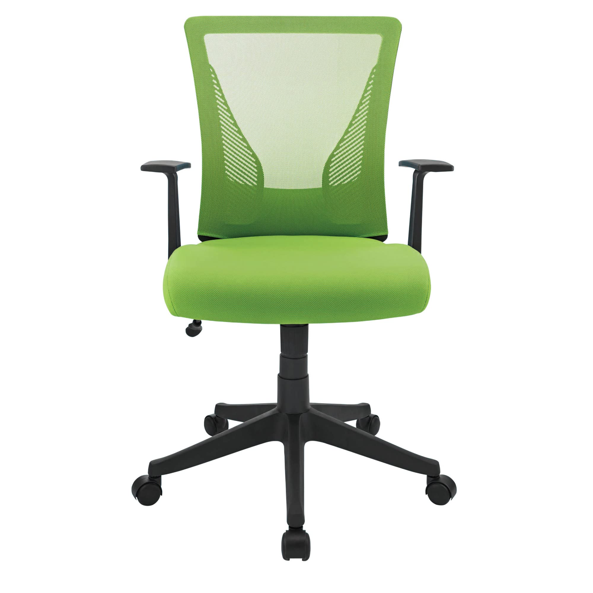 Brenton Studio® Radley Mesh Mid-Back Task Chair, Green/Black