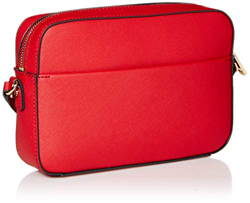 Karl Lagerfeld Paris womens Maybelle Camera Crossbody Cross Body, Crimson, One Size US