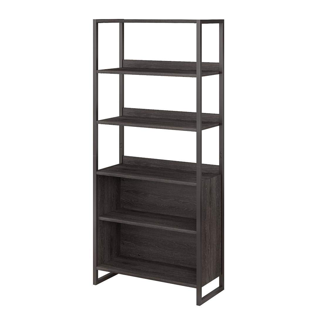 Bush Furniture Office by Kathy Ireland Atria 5 Shelf Bookcase