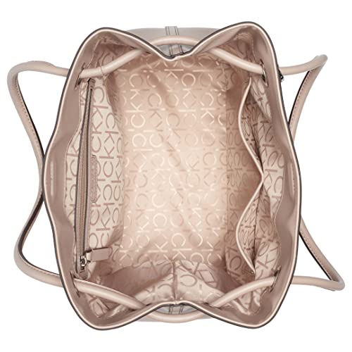 Calvin Klein Gabrianna Novelty North/South Key Item Tote, Goat Multi Pieced