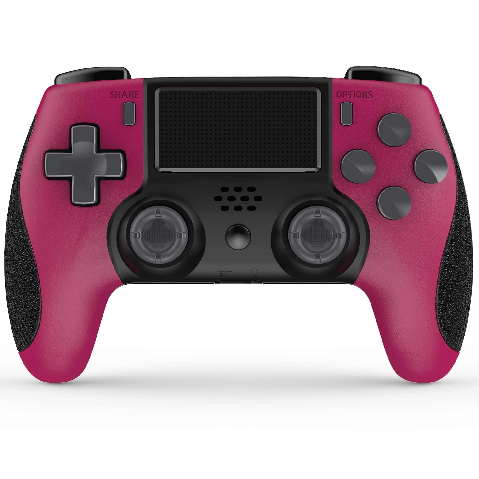 Controller for ps4 Wireless Remote Controller Compatible with PS4/Slim/Pro Console New Model Control Joystick (RED)