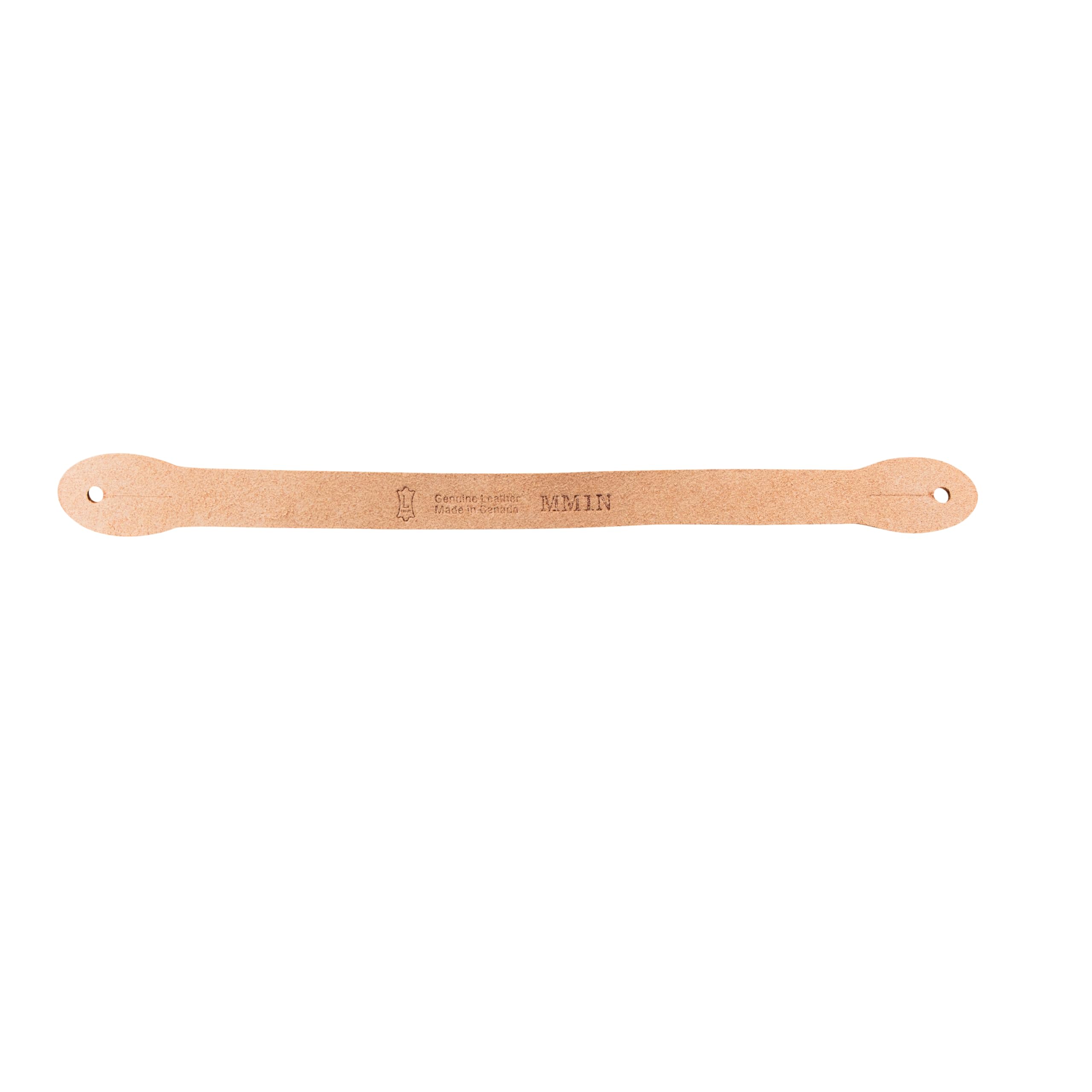 Levy's Leathers Carving Leather Guitar Hanger; Fits Most Standard Machine Tuners (MM1N)