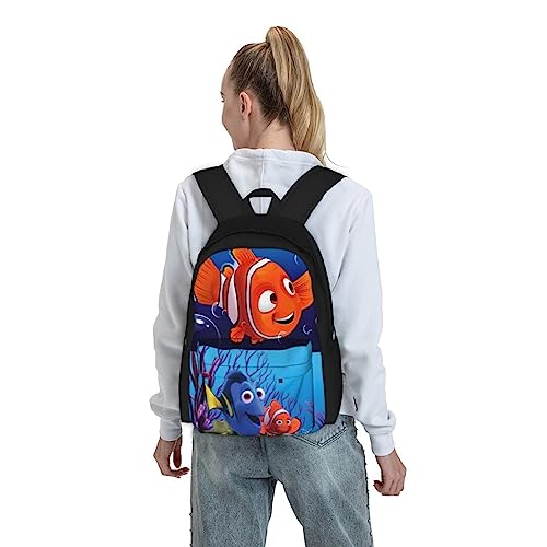 Fashionable Computer Backpack Casual Backpack For Travel Business Backpack Cartoon Movie Pattern.