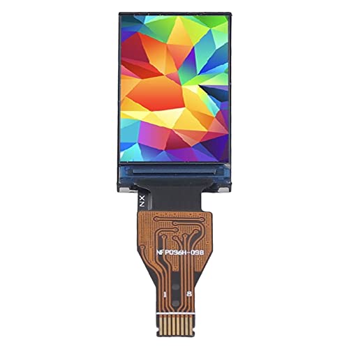 DAUERHAFT IPS Display Module, 4Pcs Bright Non Flash Compact 0.96in IPS Display Module Small Power Consumption for Controller Board