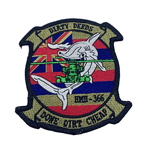 HMH-366 Dirty Deeds Patch – with Hook and Loop