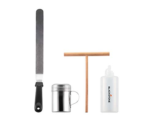 Blackstone 5022 4-Piece Professional Griddle Crepe Kit,Silver