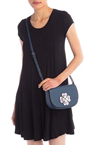 Kate Spade Reiley Spade Flower Applique Flap Crossbody Purse