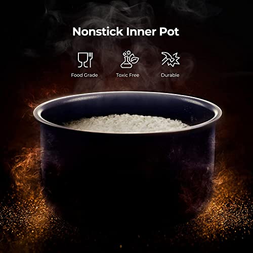 CUCKOO CR-0375F | 3-Cup (Uncooked) Micom Rice Cooker | 10 Menu Options: Oatmeal, Brown Rice & More, Touch-Screen, Nonstick Inner Pot | White (Renewed)
