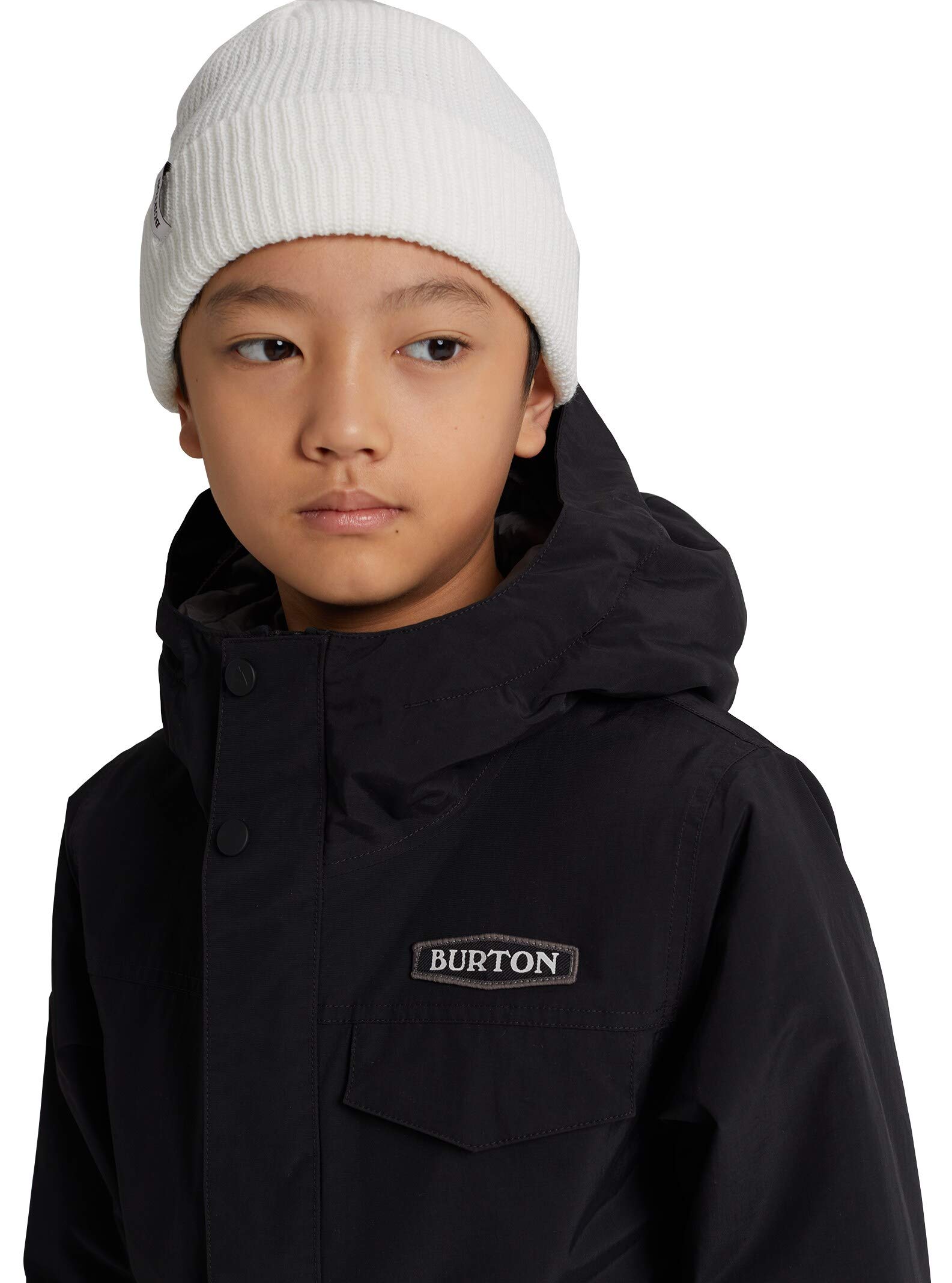 Burton Boys Dugout Jacket, True Black New, Large