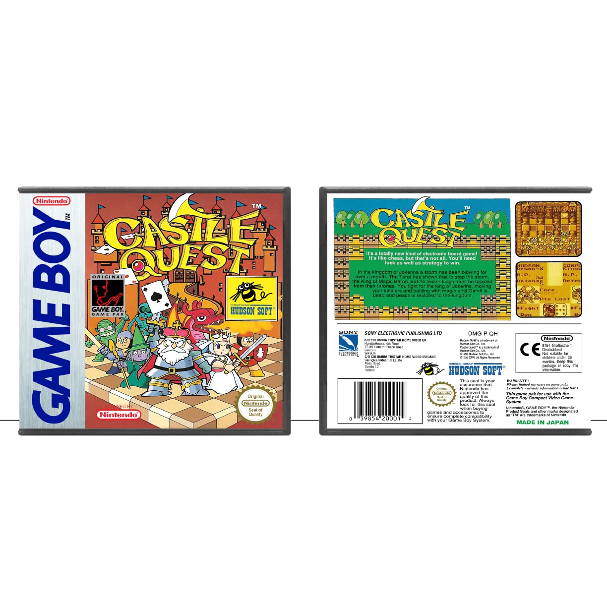 Castle Quest | (GB) Game Boy - Game Case Only - No Game