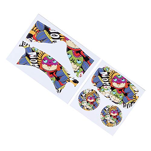 Mxzzand Scratchesproof, VR Headset Stickers, Comfortable, High Performance, VR Controller Headset Stickers,for Oculus Quest 2 Vr Gaming Glasses(Monster League)