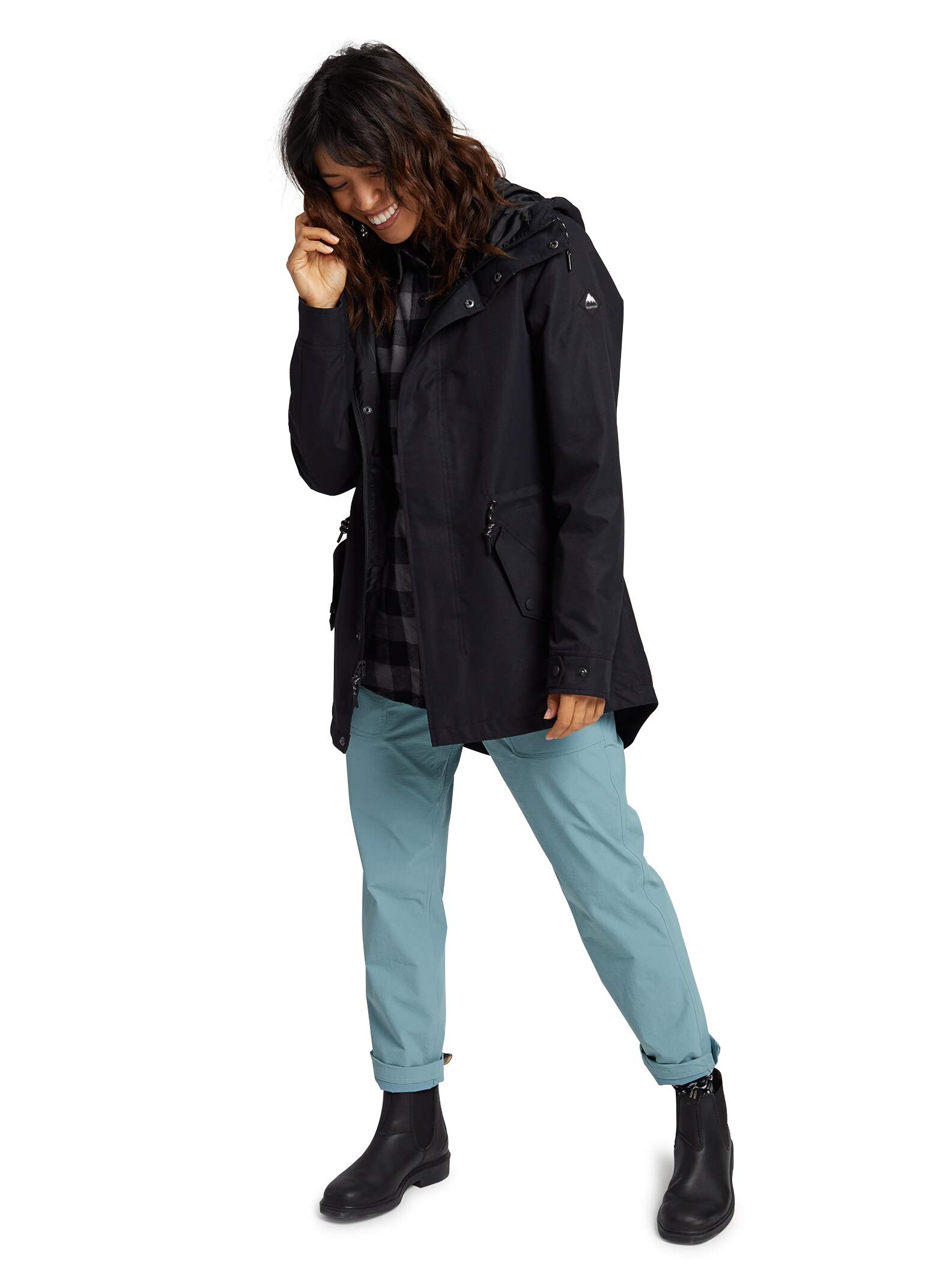 Burton Womens Sadie Jacket, True Black New, Small