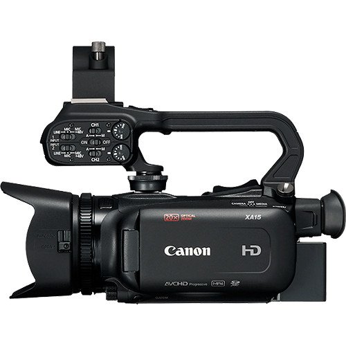 Canon XA11 Compact Full HD Camcorder with HDMI and Composite Output (PAL) Essential Bundle with Extreme 32GB SD, Memory Card Reader, Gadget Bag, Blower, Microfiber Cloth and Cleaning Kit