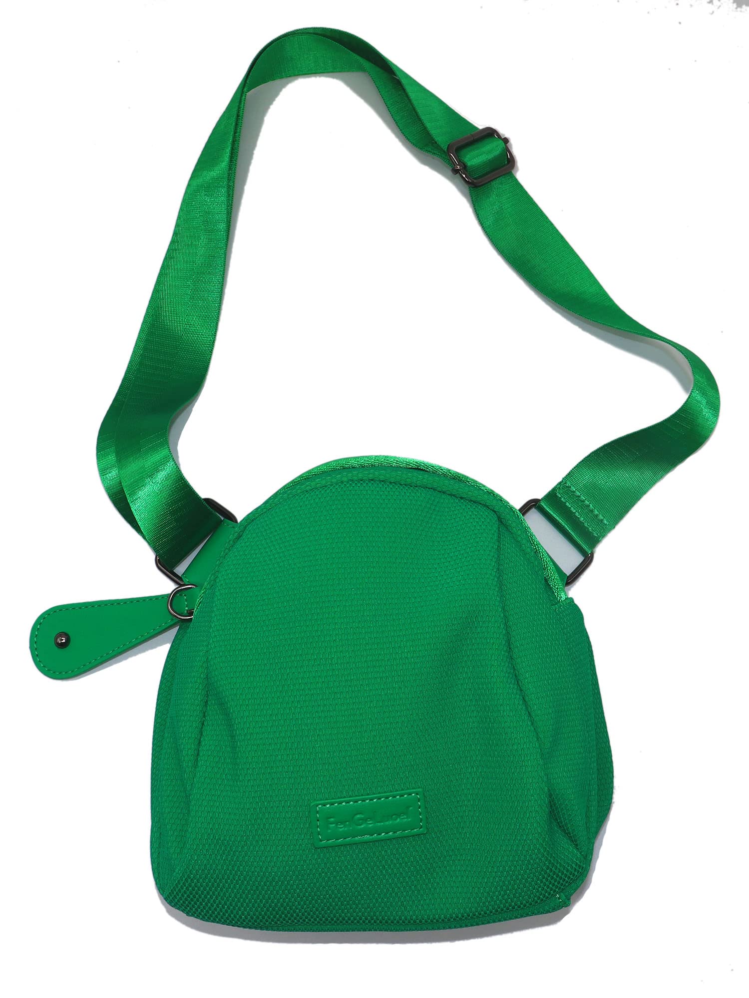 CAMSTIC Trendy Everyday Zippered Shell Crossbody Bag for Women (Green)