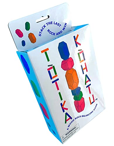 TOTIKA KOHATU - A Wood Rock Stacking Game
