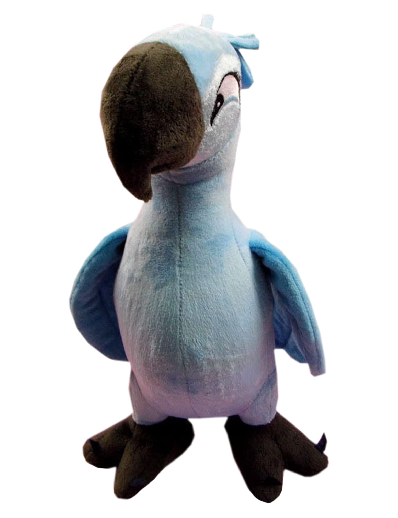 Muaquata Blue Parrot with Flower Stuffed Animal Plush Toy (Blue Parrot with Flower)