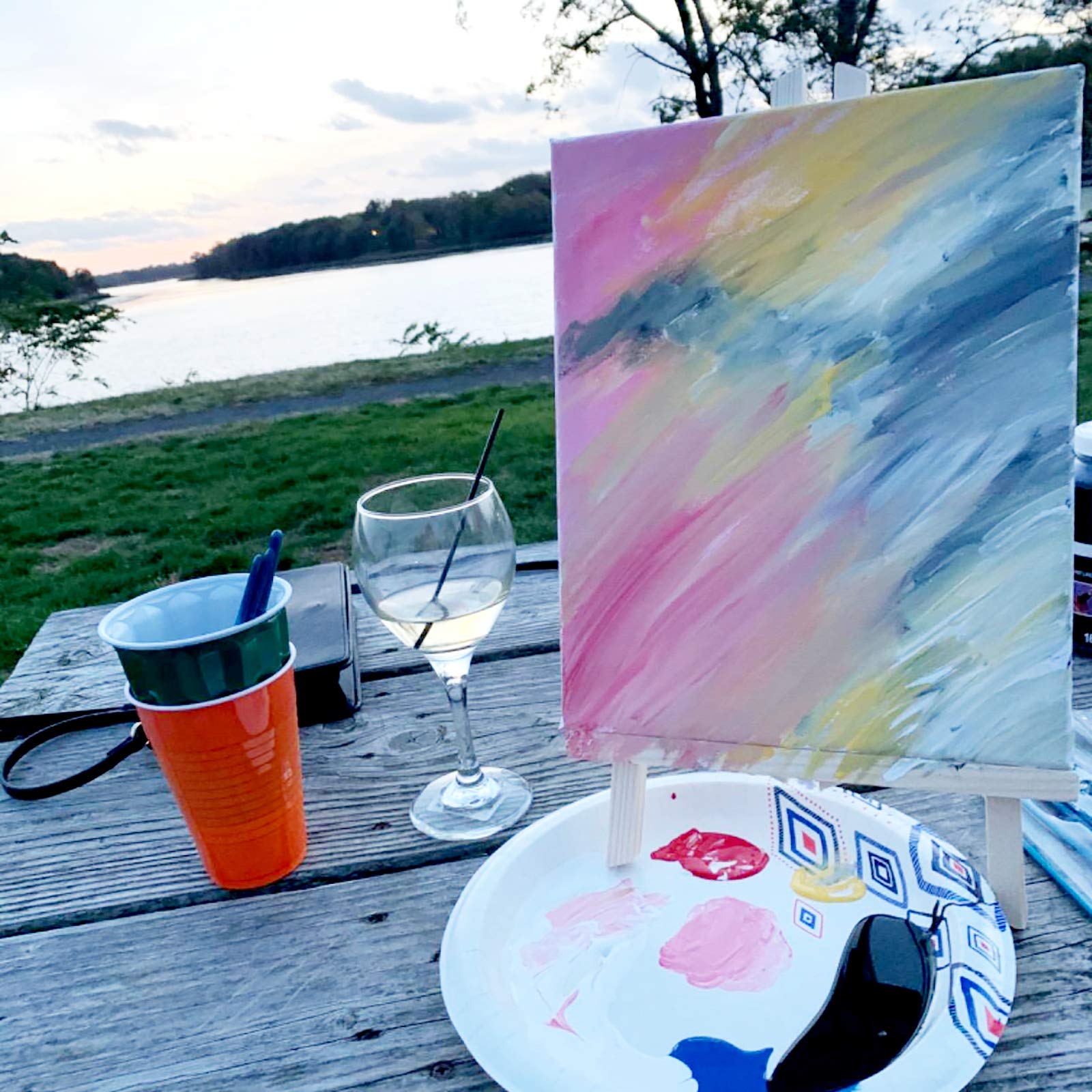 Canvases for Painting, 8 x 10 Canvas (Pack of 3), Canvas Panels Value Pack for Oil & Acrylic Painting