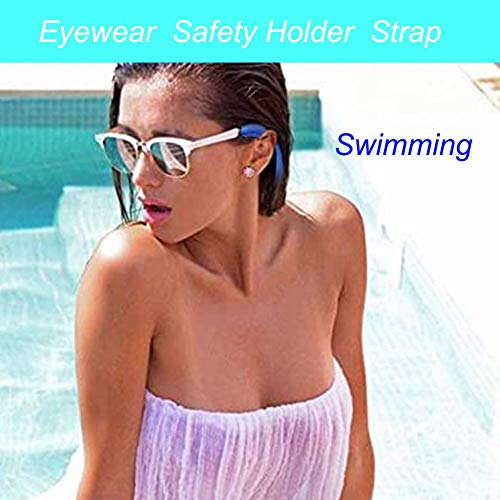 ELANE 10 Pcs Eyeglass Straps for Kids,Safety Eyewear Retainers Glasses Strap for Kids,Eyeglass Straps for Sports