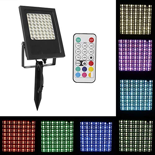 PBOHUZ Garden Light-Solar Powered LED Ground Light Outdoor Lawn Lamp for Home Garden Courtyard Outdoor