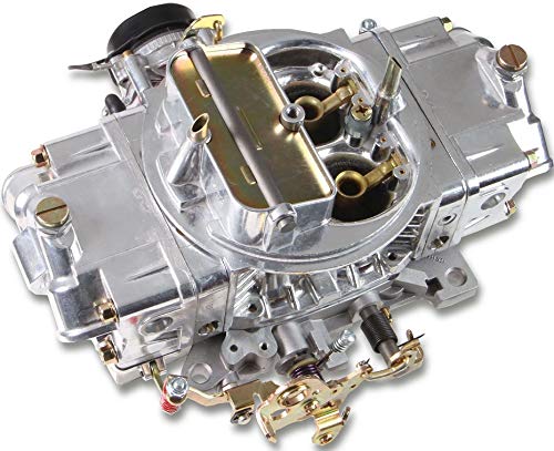 NEW HOLLEY 650 CFM DOUBLE PUMPER CARBURETOR,SHINY ALUMINUM,MODEL 4150,ELECTRIC CHOKE,MECHANICAL SECONDARIES,COMPATIBLE WITH GASOLINE