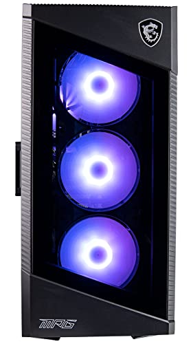 MPG Velox by MSI Gaming Desktop (NVIDIA GeForce RTX 4070 TI 12GB (>3090), Intel 24-Core i9-13900KF Processor, 32GB DDR5 RAM, 1TB NVMe SSD + 3TB HDD, Windows 11 Home) Gamer PC Computer