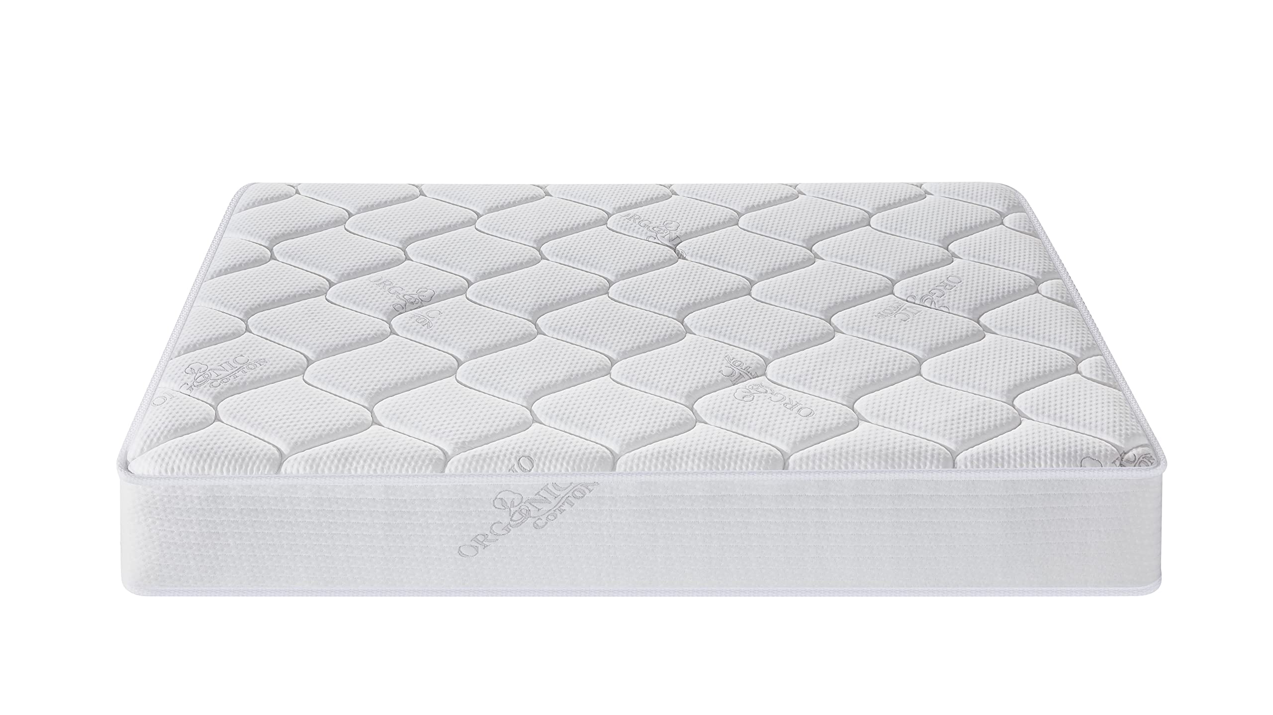 Full Size Mattress - 10 Inch Cool Memory Foam & Spring Hybrid Mattress with Breathable Cover - Comfort Plush Euro Pillow Top - Rolled in a Box - Oliver & Smith