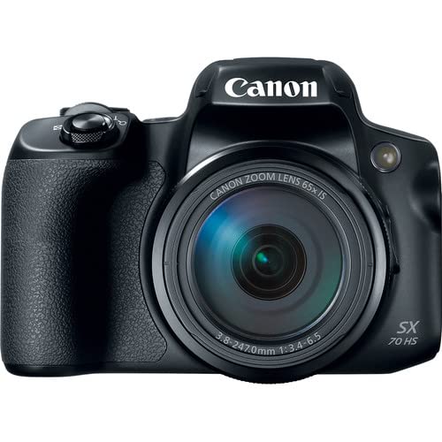Canon PowerShot SX70 HS Digital Camera+Commander Starter KIT+64GIG Card+Case(13PC) Bundle