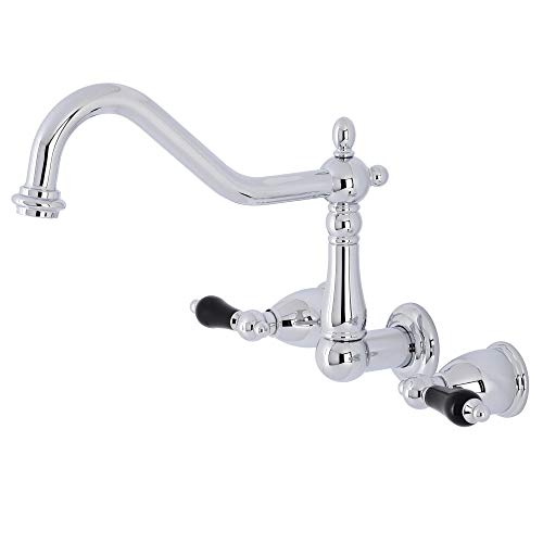 Kingston Brass KS1281PKL Duchess Kitchen Faucet, Polished Chrome