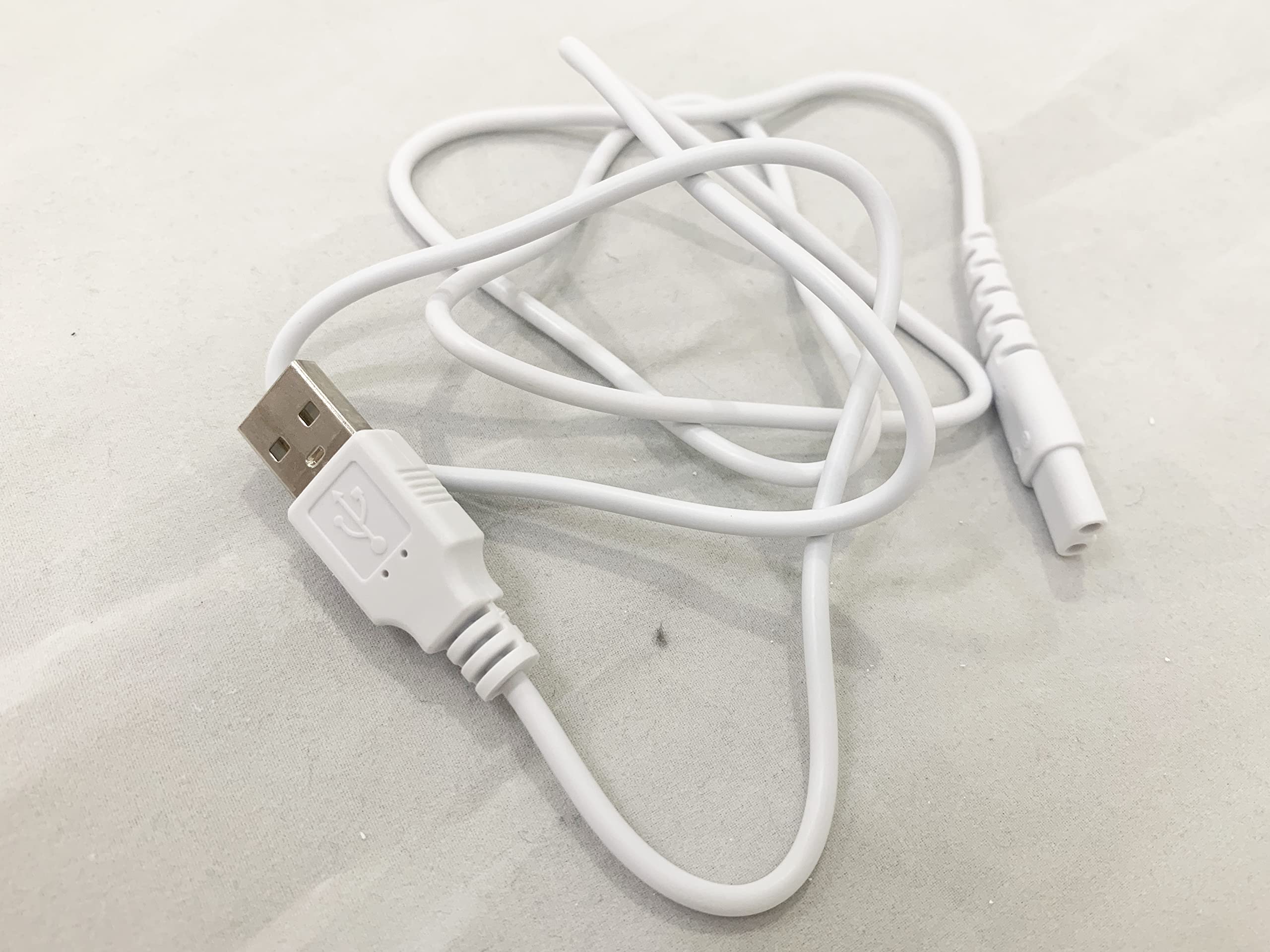 CLEVER BRIGHT 5V Power Cord for Electric Women Hair Shaver Charger Cable