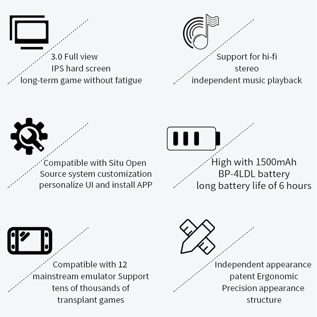 OPENDINGUX OPEN SOURCE CONSOLE LDK game 2.7inch Screen Mini Handheld Children and Family Retro Games Console