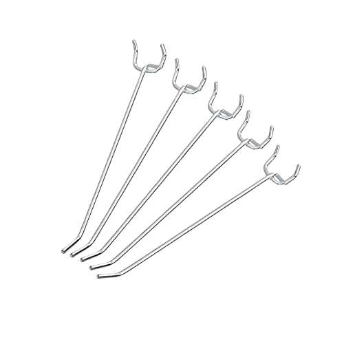 Neiko 53102A 6â Pegboard Hook Organizer Kit, 50 Pack, Hanging Hooks Set for Garage Organization, Great for Wall Hanging and Shelving, Tool Storage, Craft Organizing