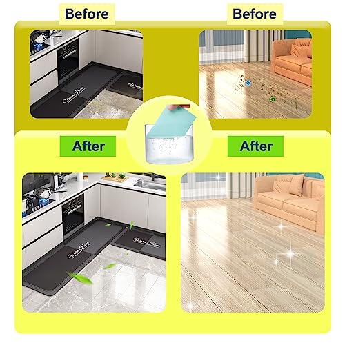 JSENA Floor Cleaner Sheets,60 Loads Multi Effect Floor Cleaning Slice, Mopping concentrated Floor Cleaning Sheets for Mopping Concentrated Multi-Surface Cleaner ,Non Stubborn Stains, Daily Cleaning,Easy Use, for RV, Space Saving, Mild Scent