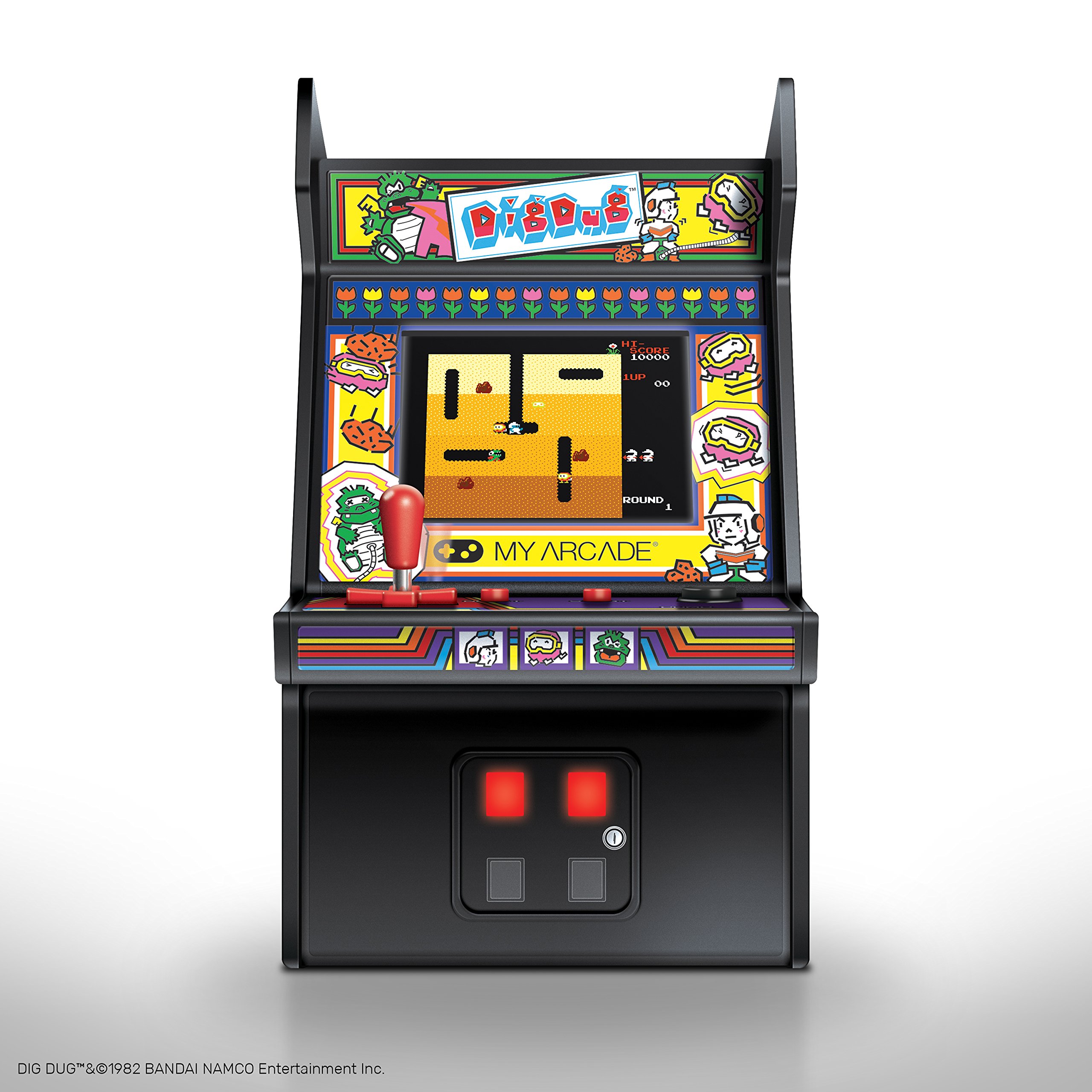 My Arcade Micro Players: Galaga and Dig Dug Mini Arcade Machines