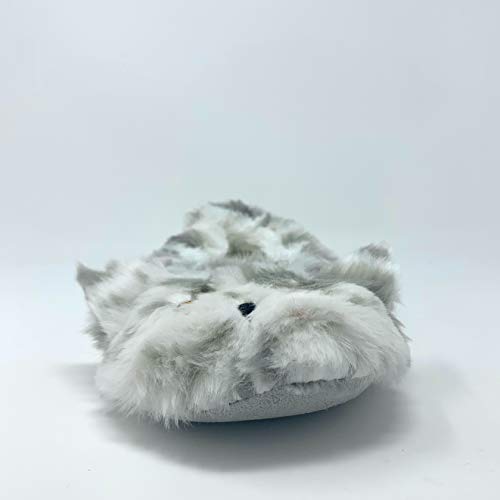 JYinstyle Women’s Slippers, Comfy Fleece Memory Foam Funny Animal Slippers, Fuzzy Plush Lining Slip-on House Shoes