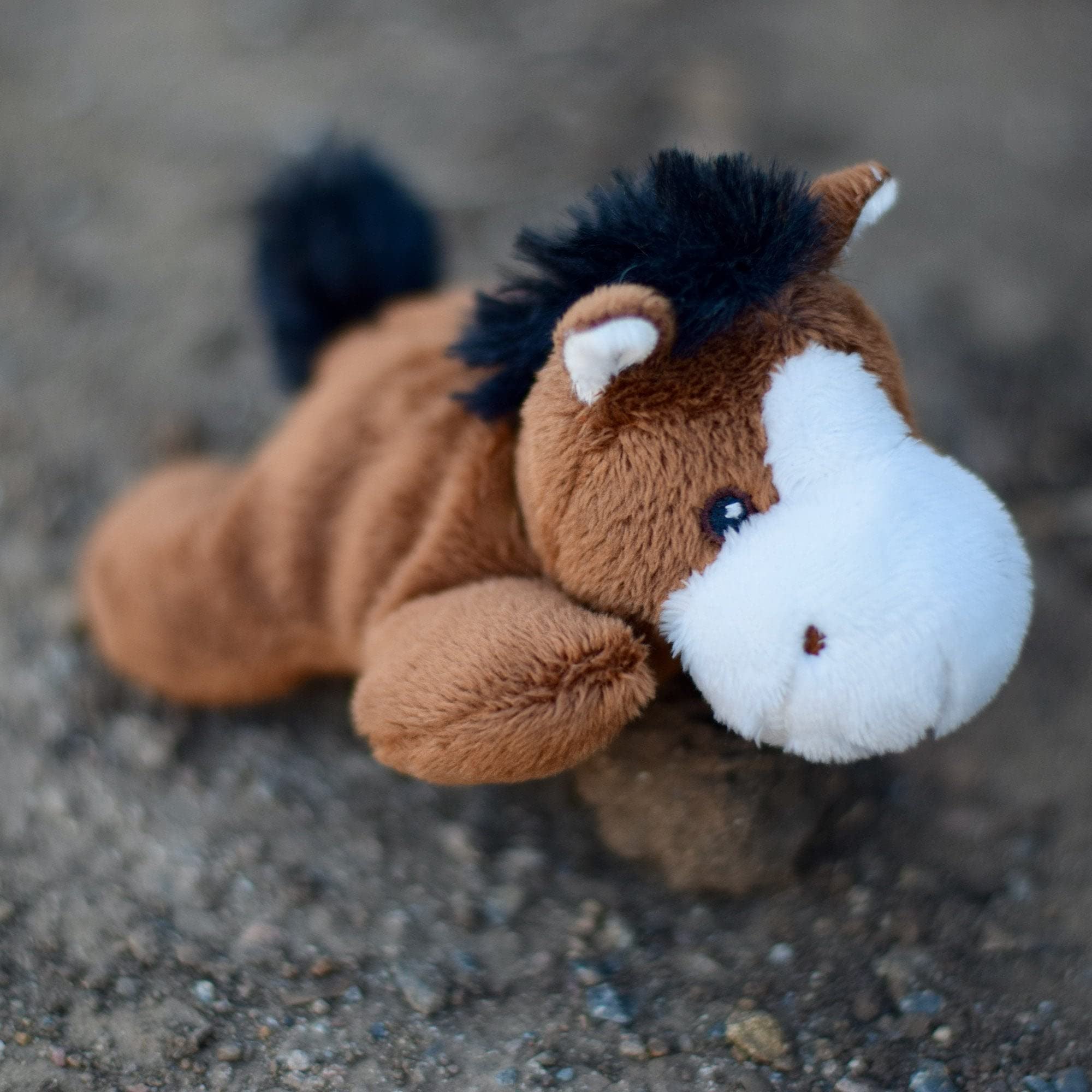 Wildlife Tree Bulk 12 Pack Horse Mini 4 Inch Small Stuffed Animals, Bundle Animal Toys, Farm Party Favors for Kids