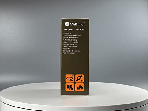 MyBuild Mecha Frame Armed Forces Stryker 5021 - Brown Armor Robot Blocks Toy Building Bricks Collection for Children to Adult Mech Fans