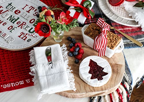 Mud Pie Stoneware Christmas Serving Platter