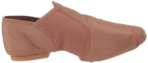 Capezio Women's E Series Jazz Slip-on Shoe, Skintone 60, 8