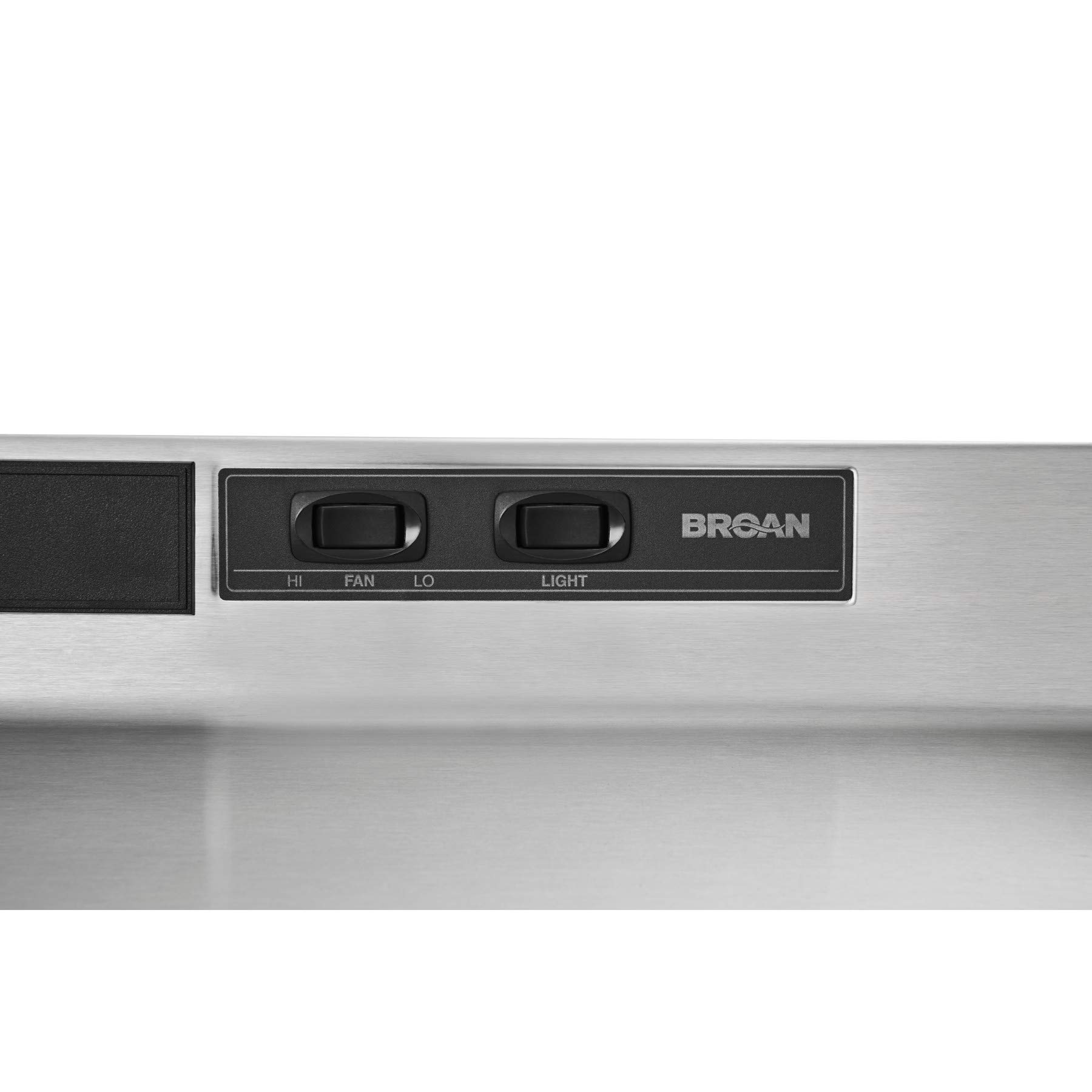 Broan-NuTone F403604 Exhaust Fan for Under Cabinet Two-Speed Four-Way Range Hood, 36-Inch, Stainless Steel