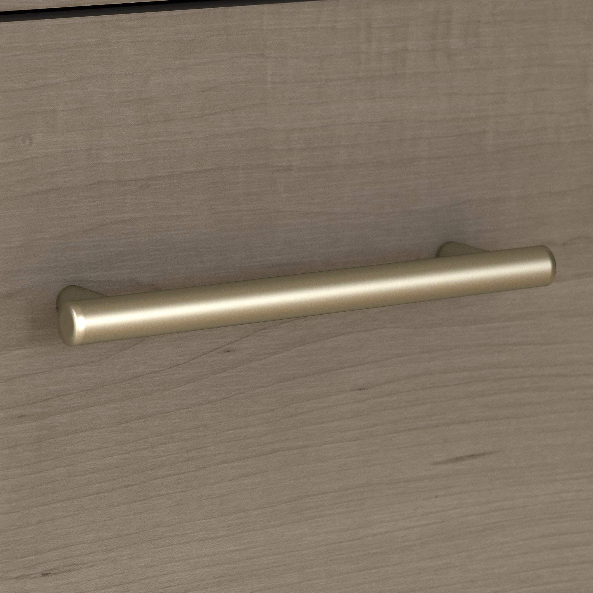 Bush Furniture Somerset Office Desk with Hutch and Lateral File Cabinet, 72W, Ash Gray