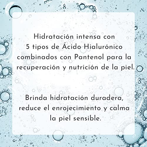 NUA CELL HYALURONIC 5 PANTHENOL B5 Serum, 5 Hydro Complex + Recovery serum, For Home Aesthetic Cosmetics, Daily Intense Hydration For Dehydrated Skin from Korea, 2Fl.Oz, Liposome Cell System